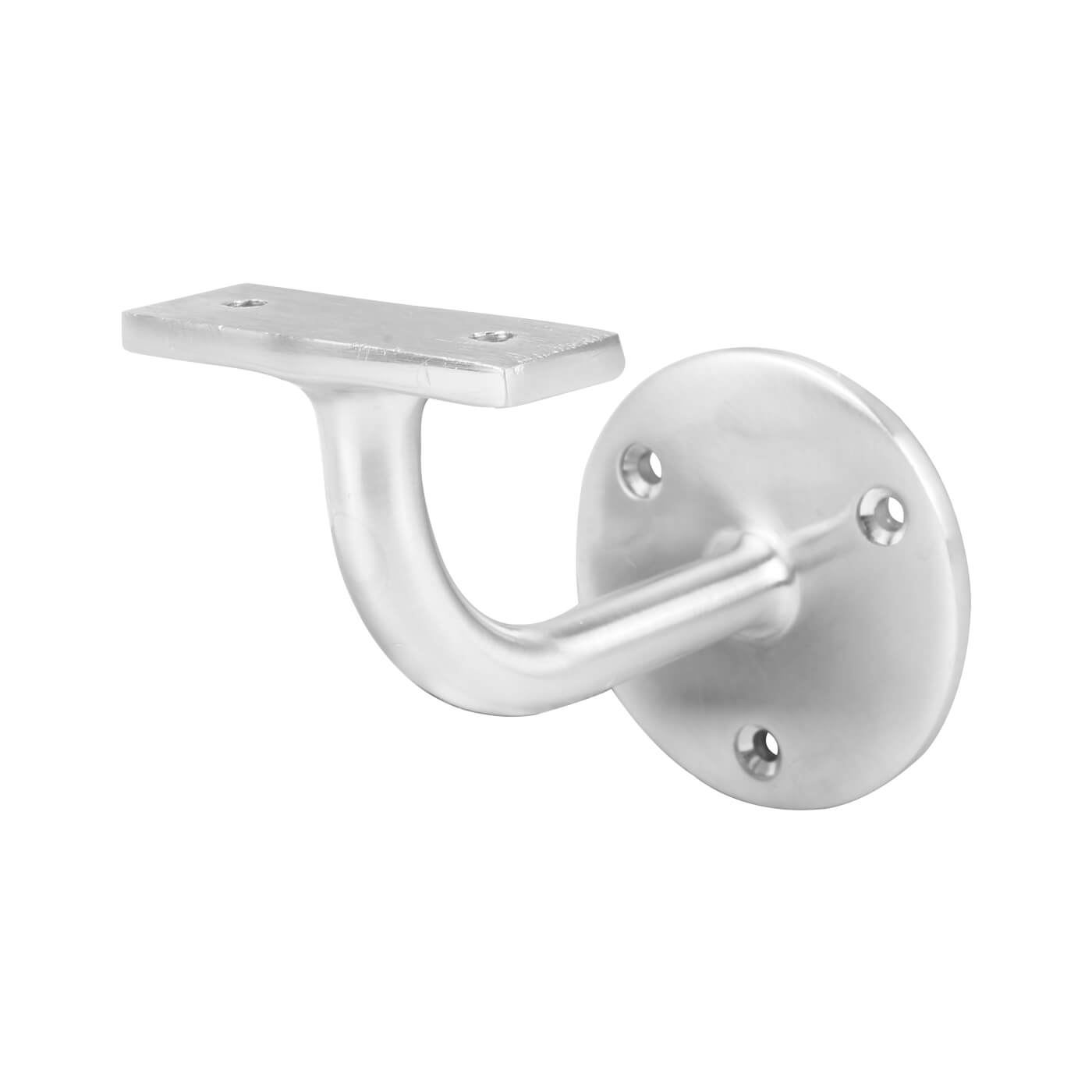 Heavy Duty Handrail Bracket - 63mm Projection - Satin Chrome ...