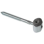 Zipbolt Newel Post Fastener - QT14 100 | IronmongeryDirect