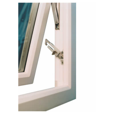 Concealed Window Restrictor - uPVC/Timber - Locking - Pack 2 ...